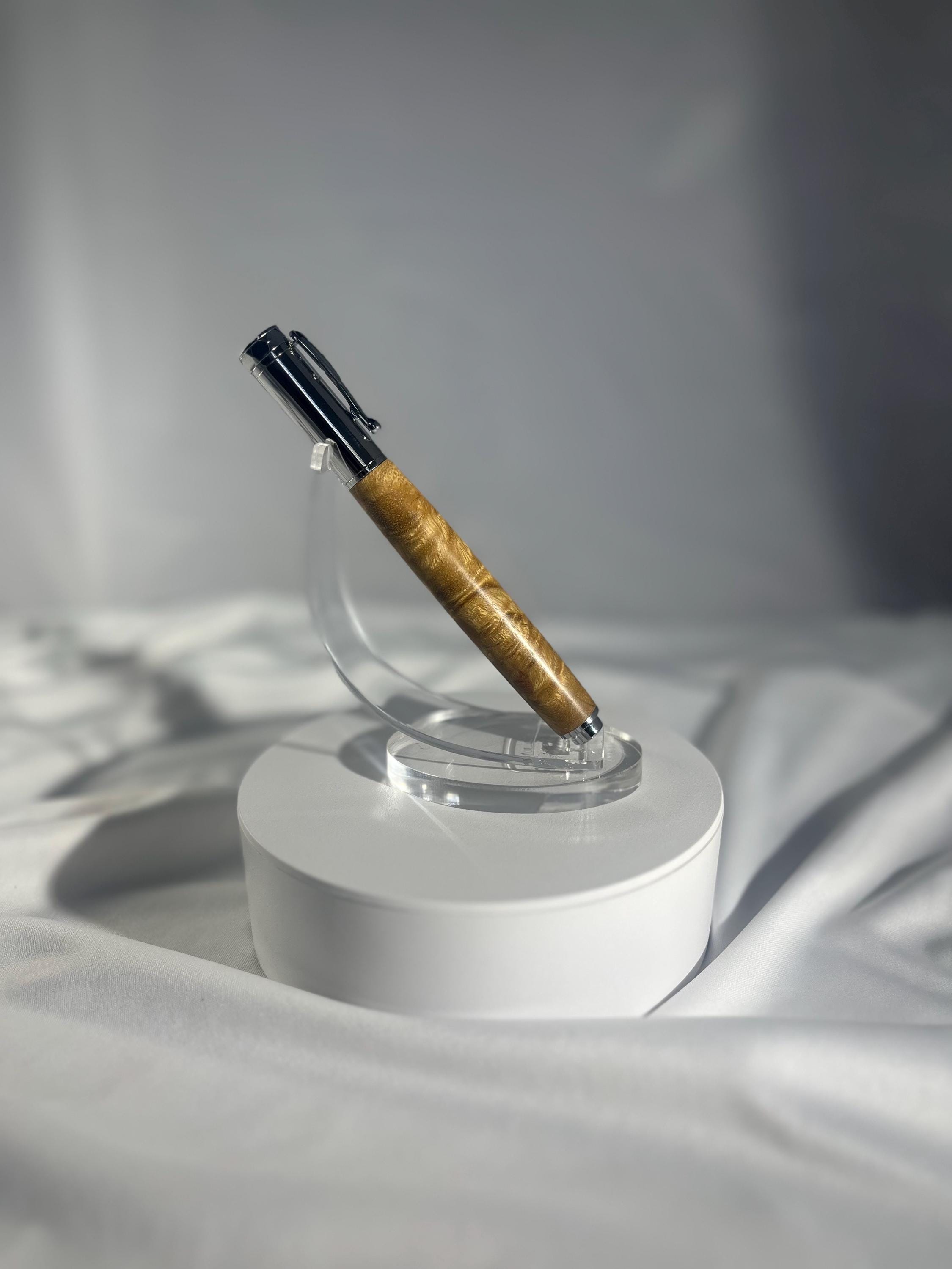 Handmade Pen in Sapodilla Burl | Magnetic Cap | Garage Project Company, LLC